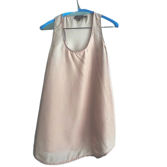 Theory | Tops | Theory Size P Nude Silk Is Tank | Poshmark